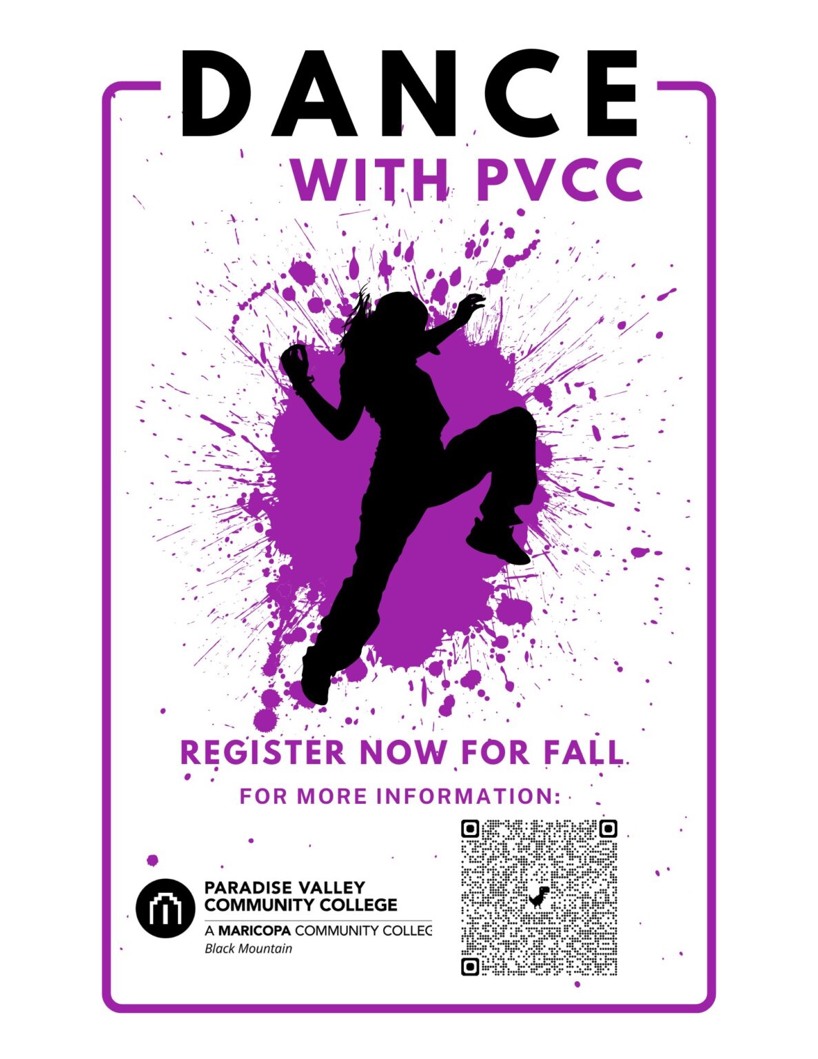 Dance with PVCC this fall! Arizona Dance Coalition
